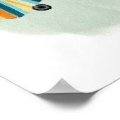 Hipster Sloth | Slow Your Roll Poster | Zazzle