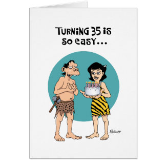 Funny 35th Birthday Cards - Greeting & Photo Cards | Zazzle