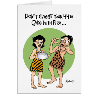 Funny 44th Birthday Cards | Zazzle