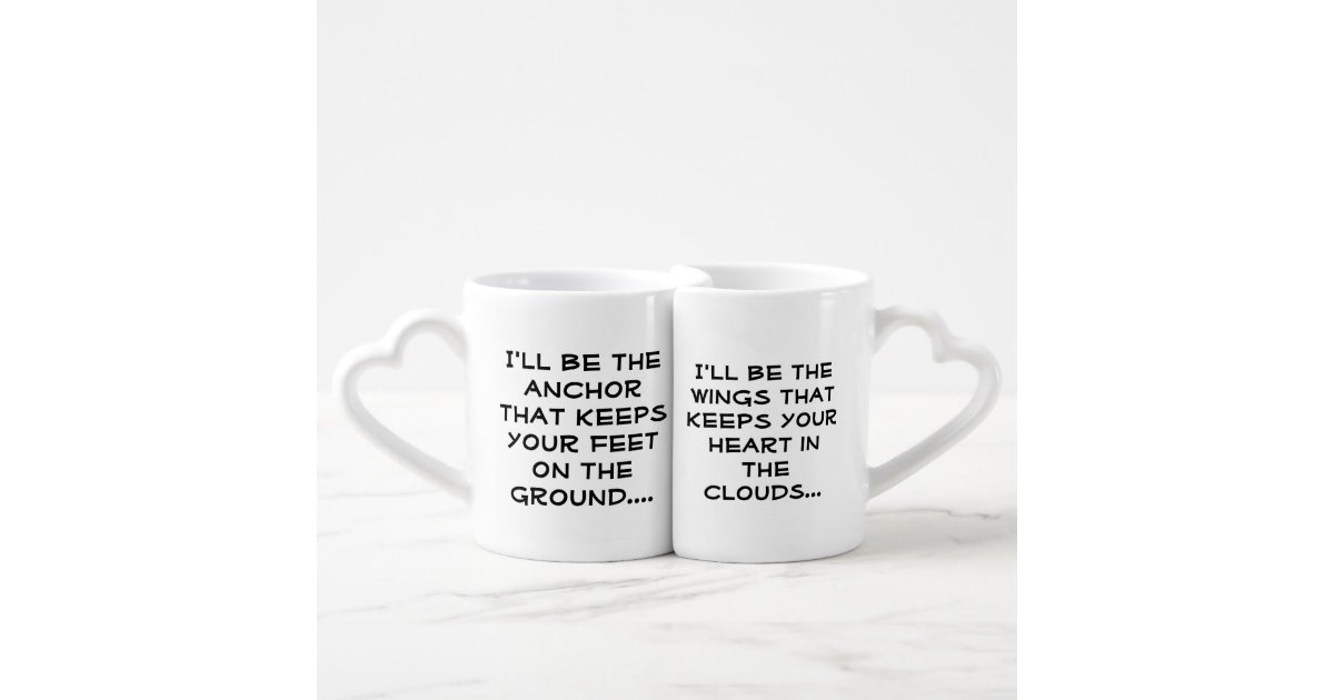 His And Hers Quote Coffee Mug Set Zazzle
