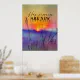 His Mercies are New Every Morning Sunrise Painting Poster | Zazzle