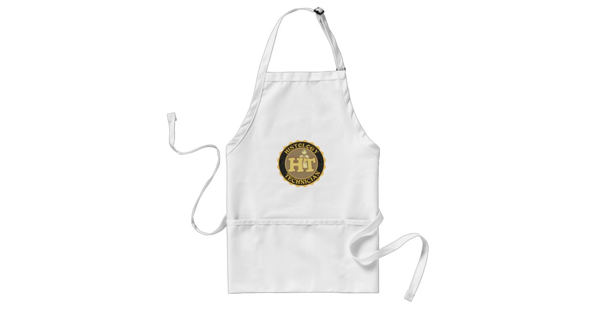 HISTOLOGY LOGO ADULT APRON | Zazzle
