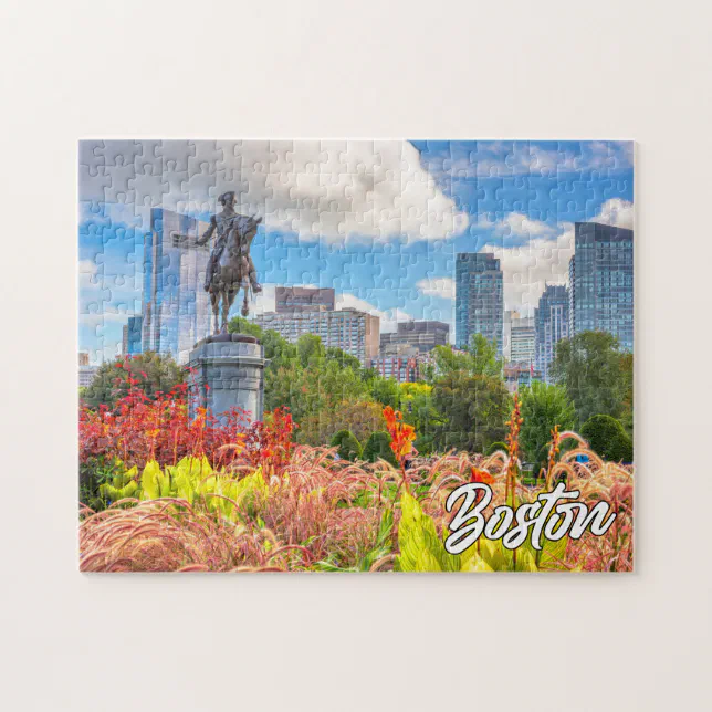 Historic Boston, Massachusetts, United States Jigsaw Puzzle | Zazzle