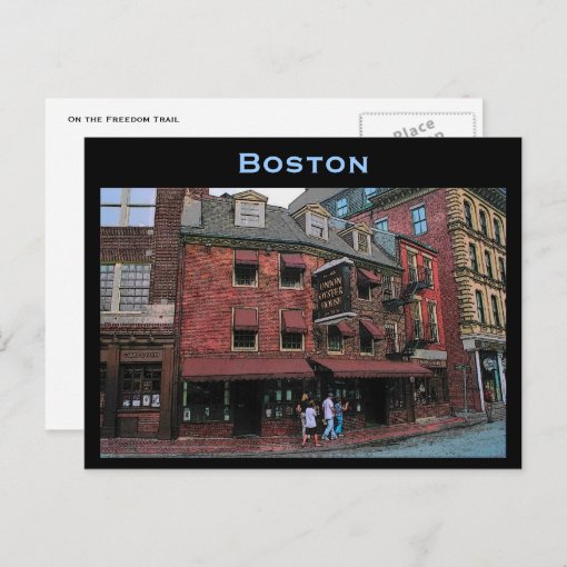 Historic Boston Postcard | Zazzle