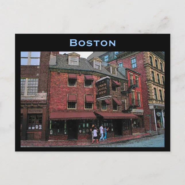 Historic Boston Postcard | Zazzle