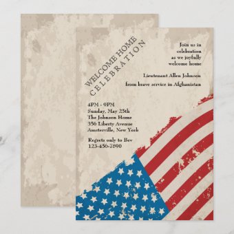Historic Flag Invitation | Zazzle