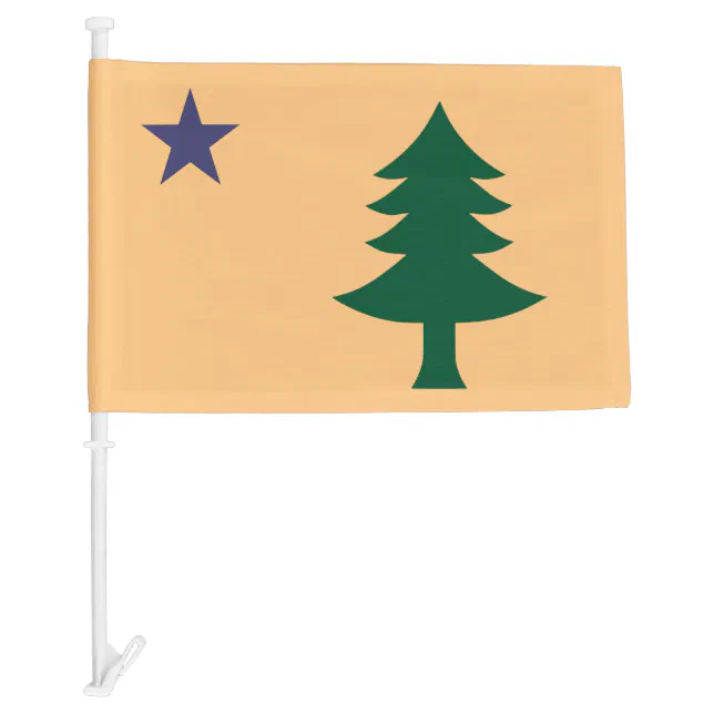 Historic Flag of Maine (1901–1909) | Zazzle