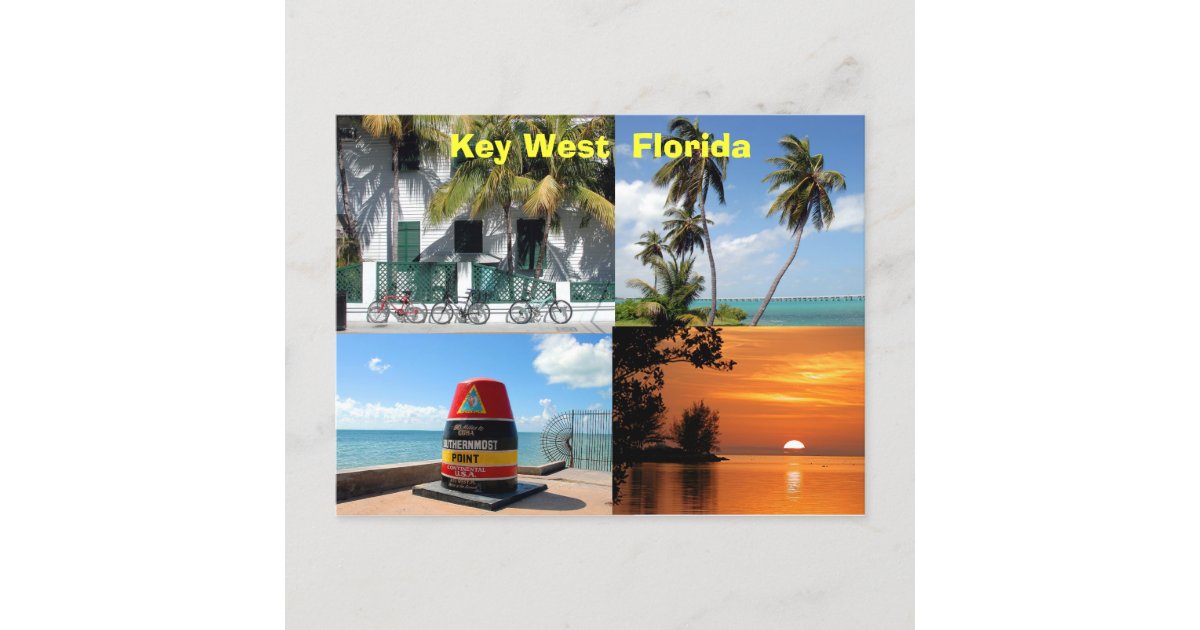historic key west florida usa postcard | Zazzle