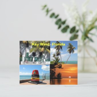 historic key west florida usa postcard | Zazzle