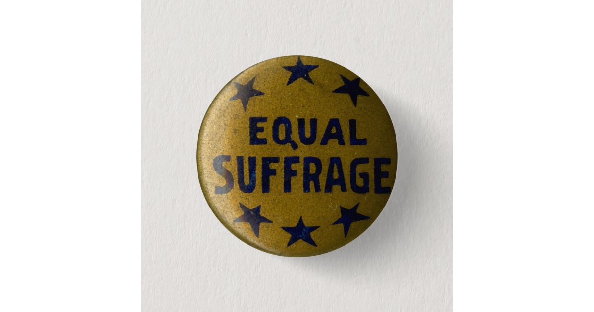 Historic Suffrage Pin Commemorative button | Zazzle