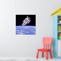 Historic Untethered Space Walk Poster | Zazzle