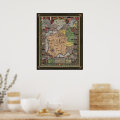 Historical Map - American Expeditionary Force Poster | Zazzle