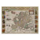 Historical Map of Europe (by Willem Blaeu) Poster | Zazzle