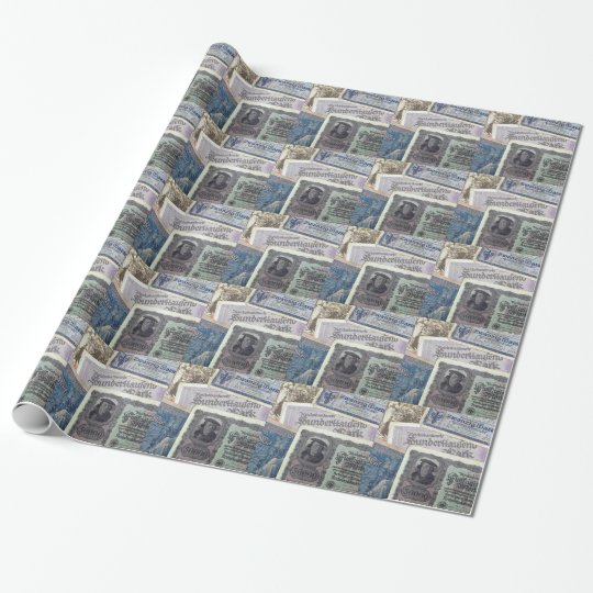 Historical Money Wrapping Paper | Zazzle.com