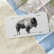 Historical Photograph of American Bison License Plate | Zazzle