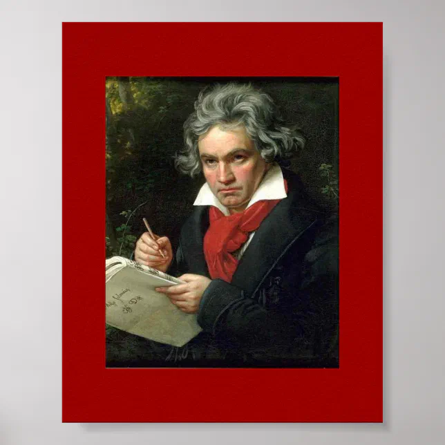 Historical Poster Beethoven | Zazzle