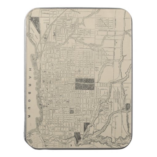 Historical, Vintage Map of Toronto, Canada Jigsaw Puzzle | Zazzle
