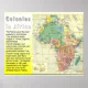 History, Colonization, colonies in Africa Poster | Zazzle