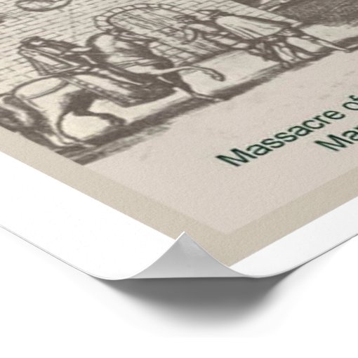 History, Reformation, Massacre of Protestants Poster | Zazzle