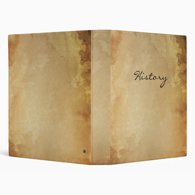 HISTORY school class binder folder file | Zazzle