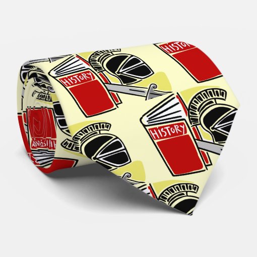 History Teacher Gifts Tie | Zazzle