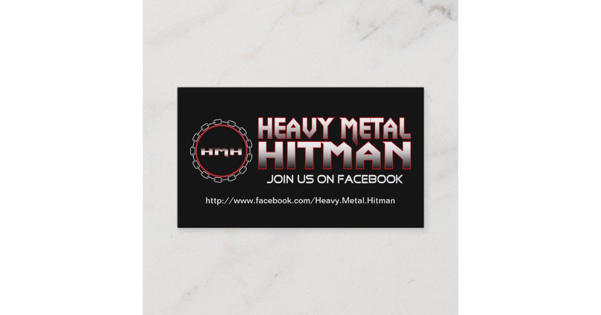 HITMAN Business Card | Zazzle