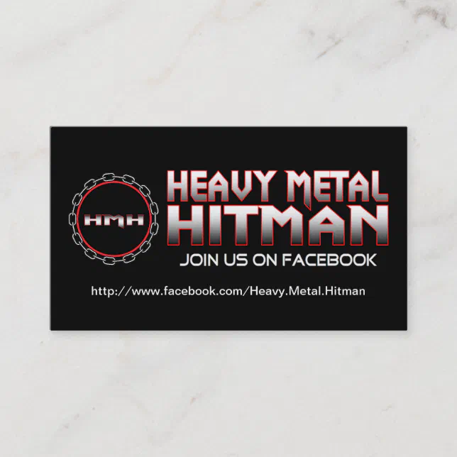 HITMAN Business Card | Zazzle