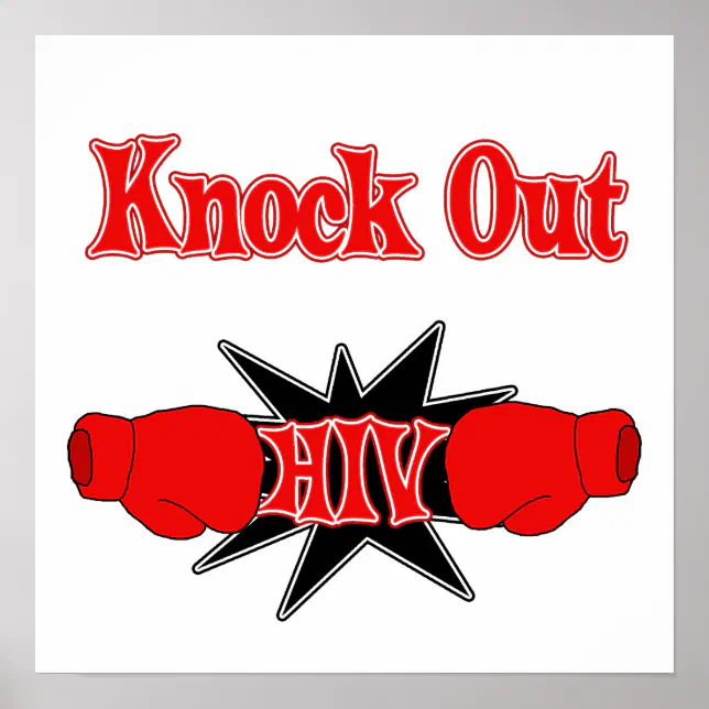 HIV POSTER | Zazzle