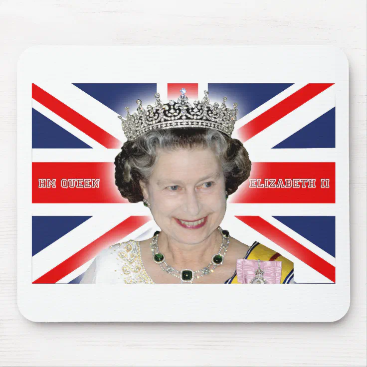 HM Queen Elizabeth II - Pro photo Mouse Pad | Zazzle