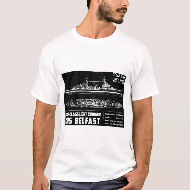 HMS BELFAST T-Shirt | Zazzle
