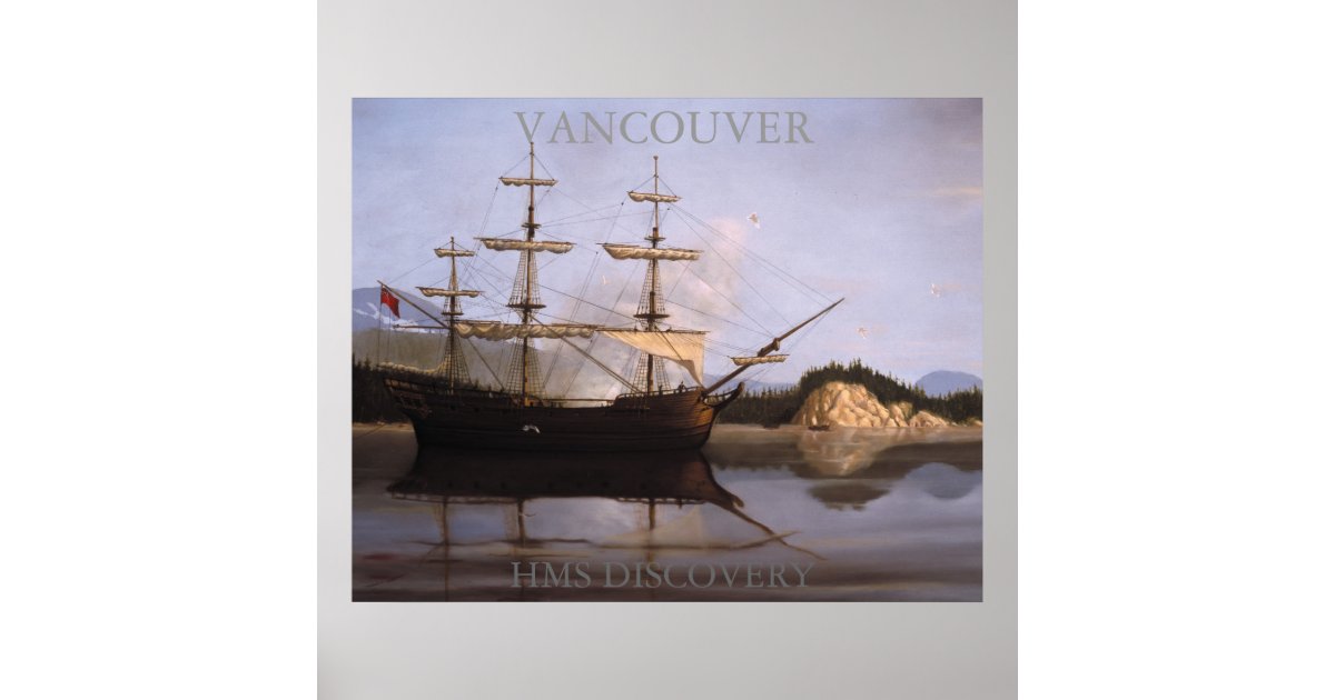 HMS Discovery Poster | Zazzle