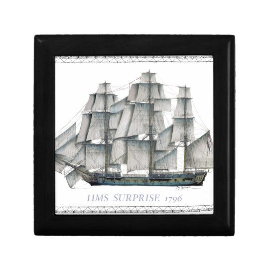 HMS Surprise 1796 Jewelry Box | Zazzle.com