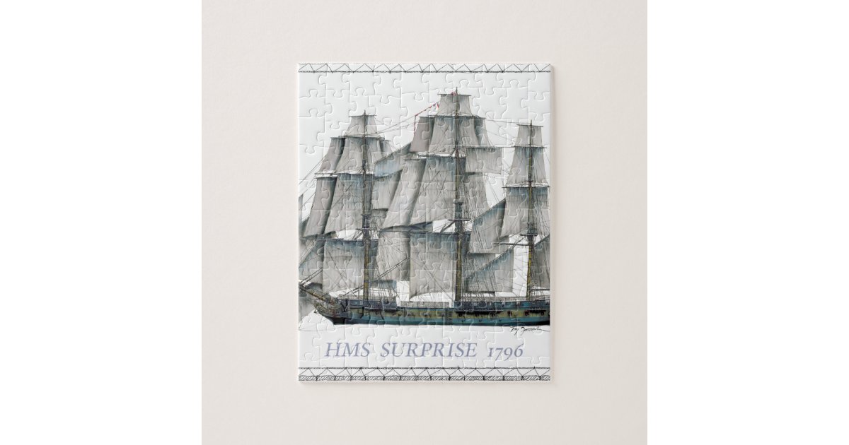 HMS Surprise 1796 Jigsaw Puzzle | Zazzle