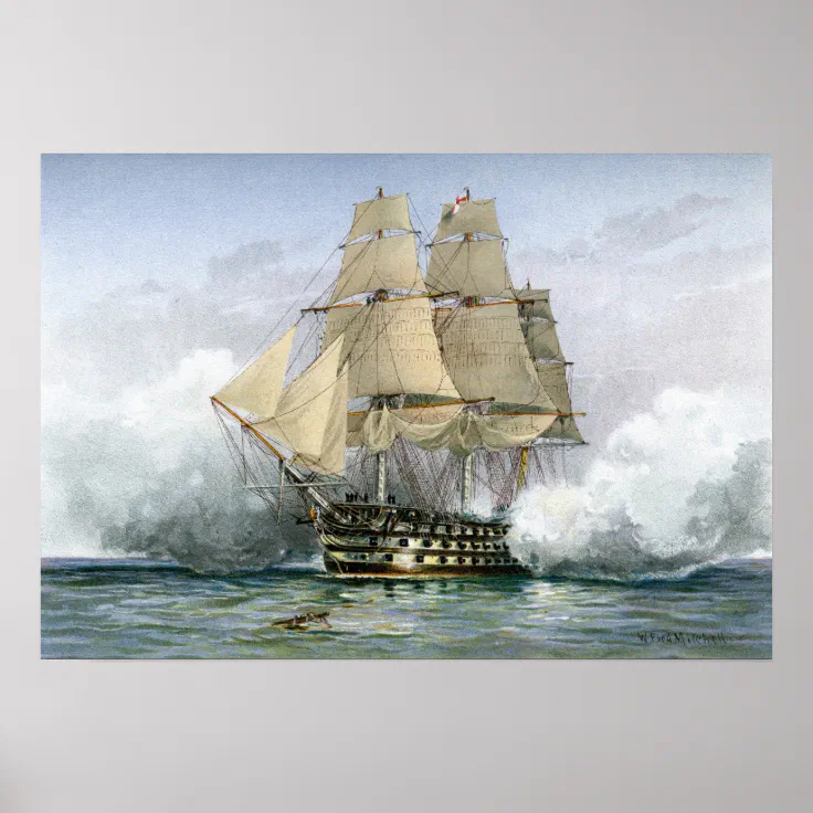HMS Victory Poster | Zazzle