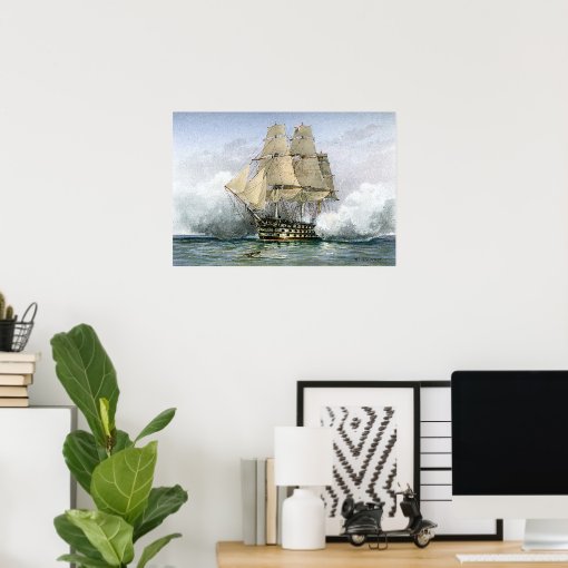 HMS Victory Poster | Zazzle