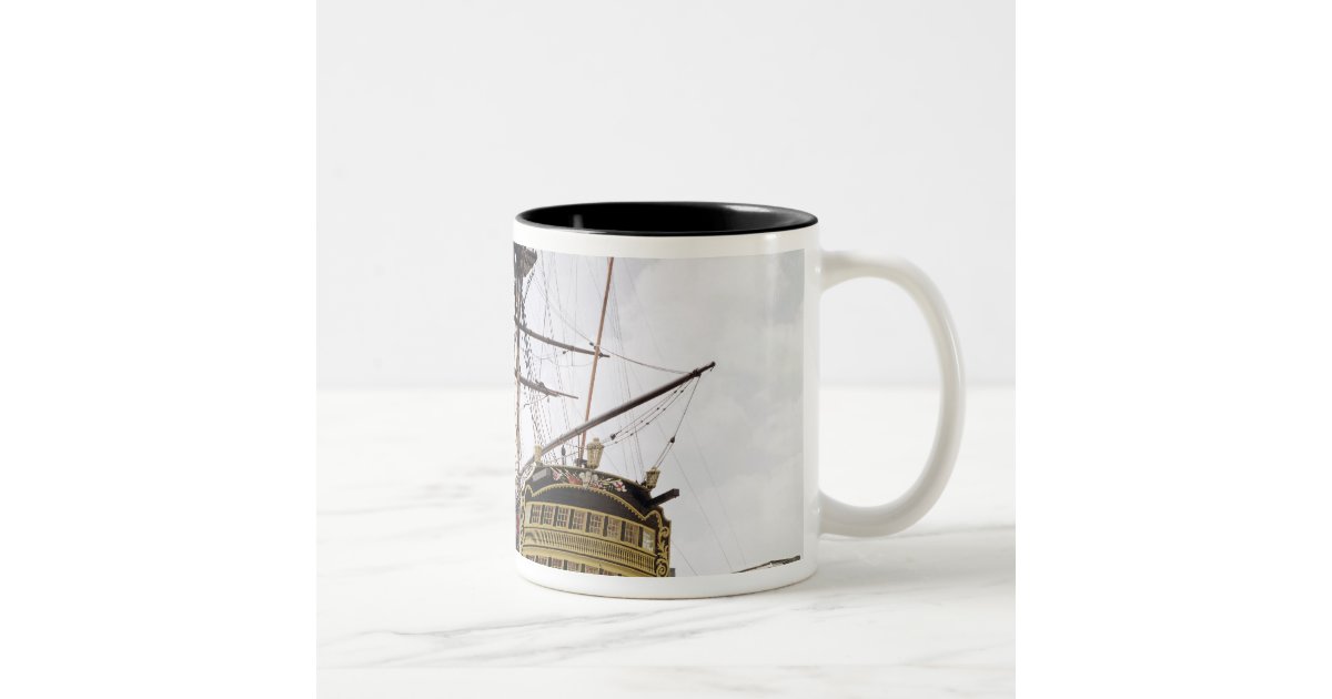 HMS Victory Two-Tone Coffee Mug | Zazzle