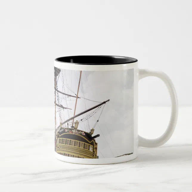 HMS Victory Two-Tone Coffee Mug | Zazzle