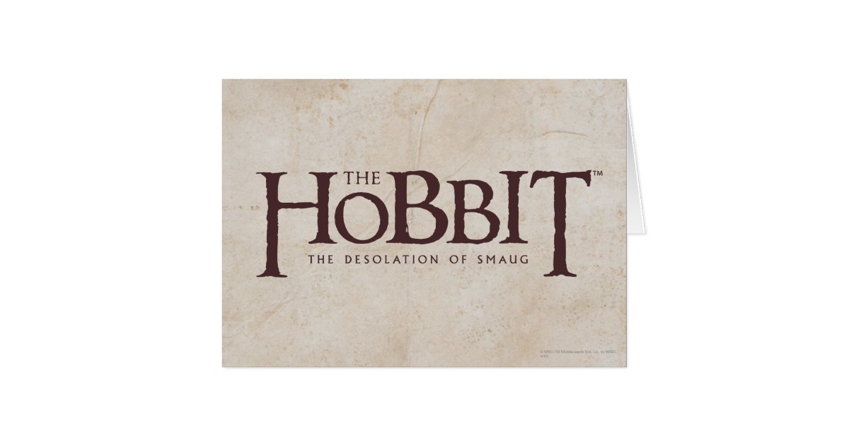 Hobbit Logo - Dark | Zazzle