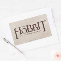 Hobbit Logo - Dark Rectangular Sticker | Zazzle