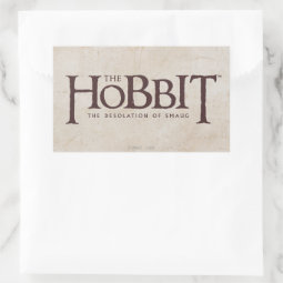 Hobbit Logo - Dark Rectangular Sticker | Zazzle