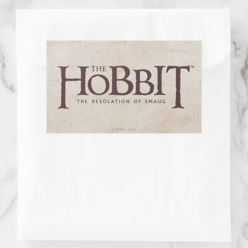 Hobbit Logo - Dark Rectangular Sticker | Zazzle