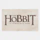 Hobbit Logo - Dark Rectangular Sticker | Zazzle