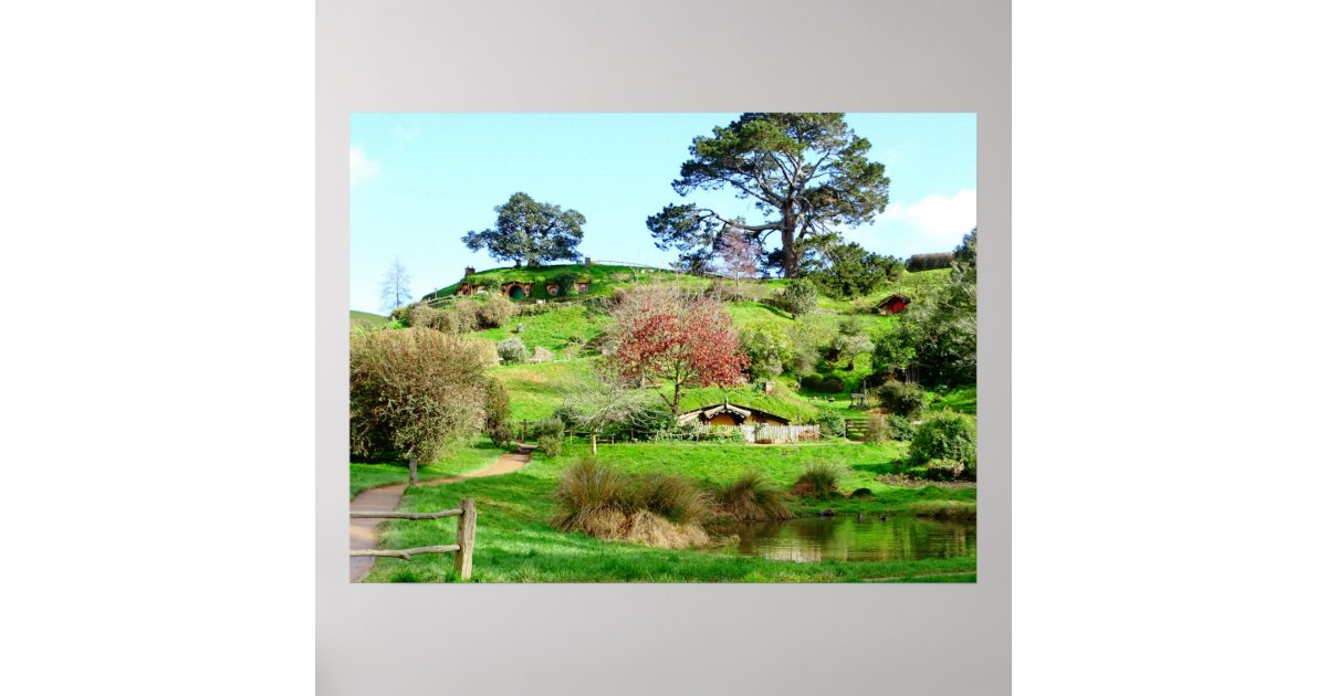 Hobbiton Poster | Zazzle