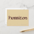 HOBBITON™ Solid Postcard | Zazzle