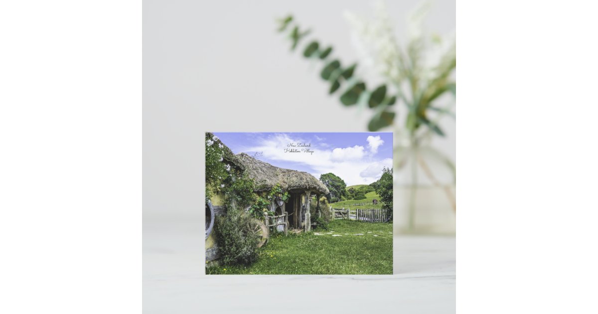 Hobbiton Village, New Zealand, Postcard | Zazzle