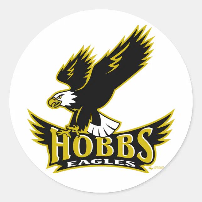 Hobbs Eagles Sticker | Zazzle