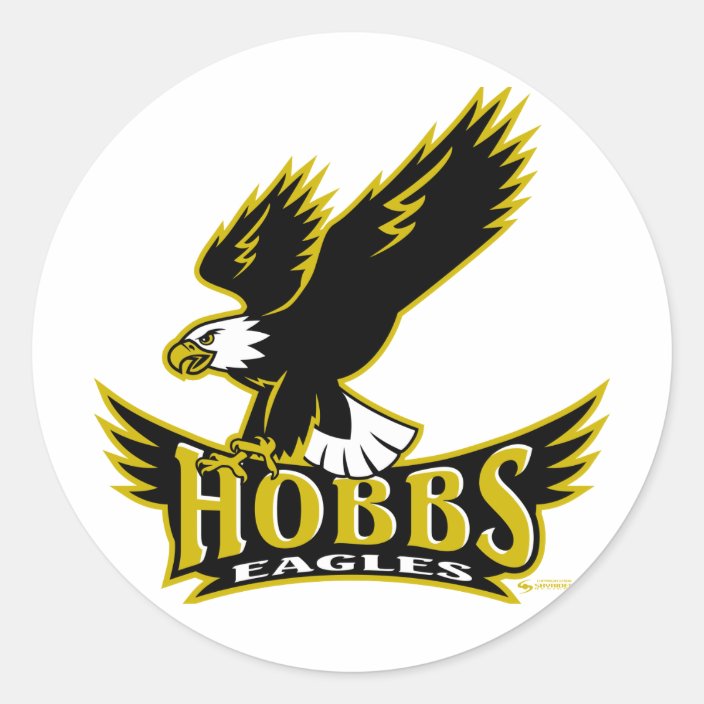 Hobbs Eagles Sticker | Zazzle.com