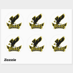 Hobbs Eagles Sticker | Zazzle