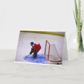hockey goalkeeper card | Zazzle