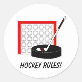Hockey Puck Stickers | Zazzle